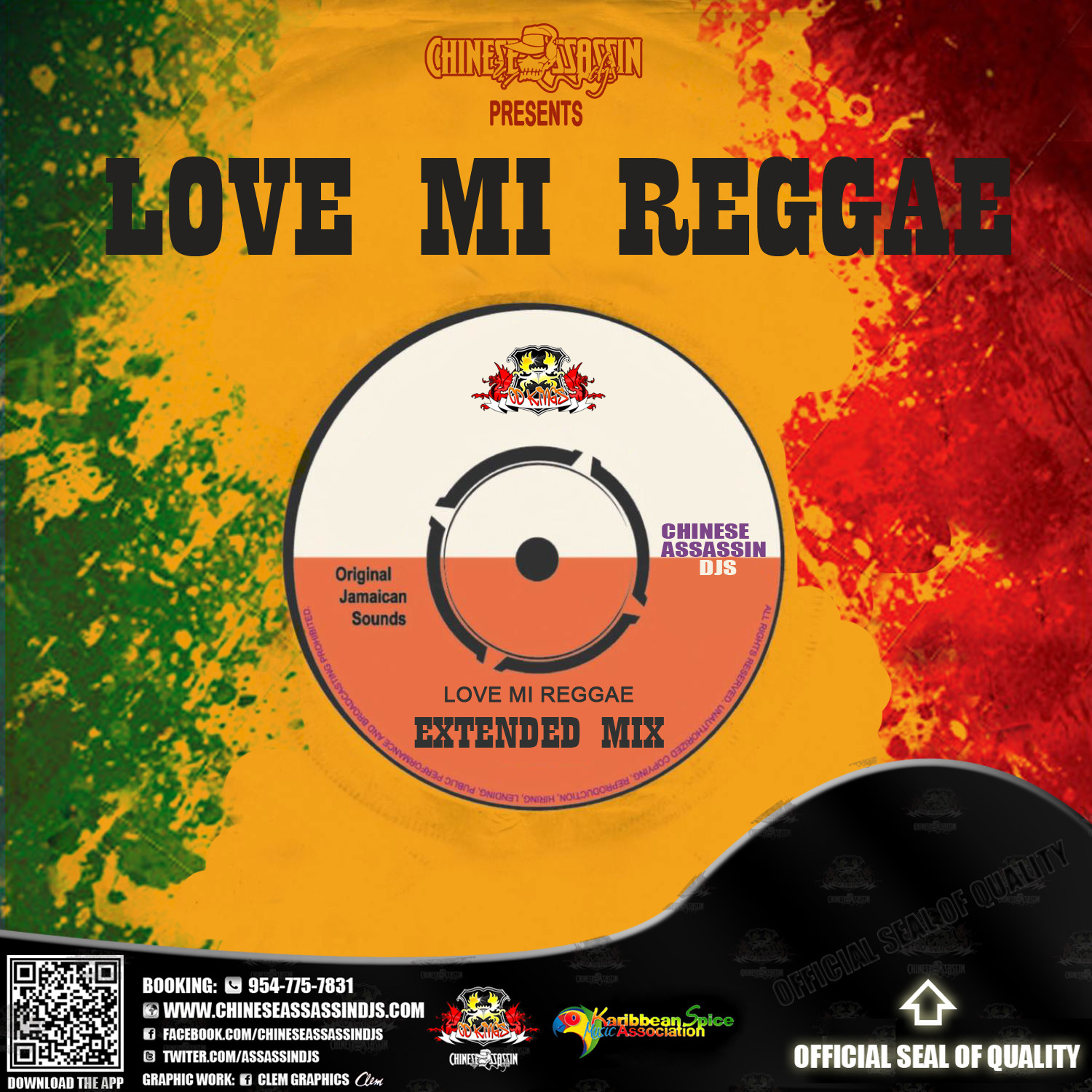 CHINESE ASSASSIN - LOVE MI REGGAE EXTENDED MIX | REGGAETAPESHOP